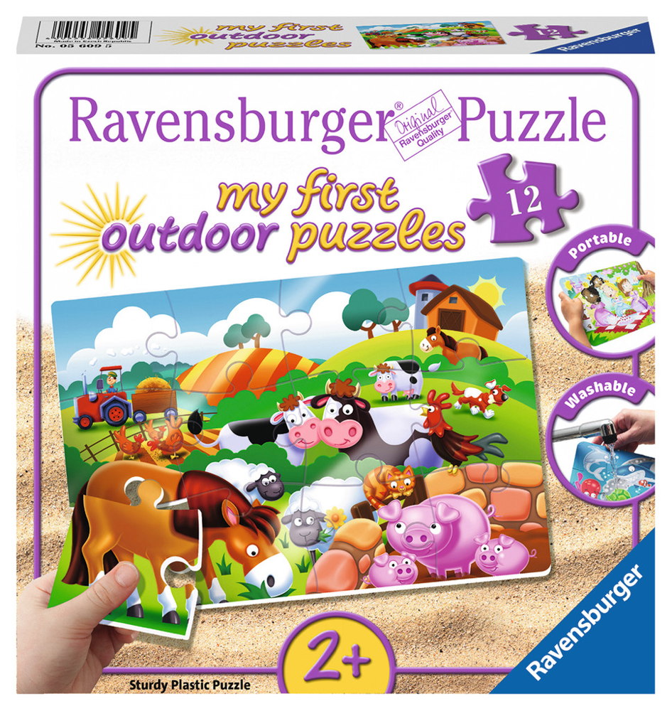 12 Teile Ravensburger Kinder Puzzle my first outdoor puzzles Liebe ...