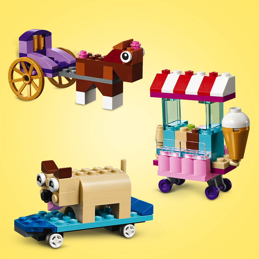 LEGO® Classic Kreativ-Bauset Fahrzeuge 442 Teile 10715