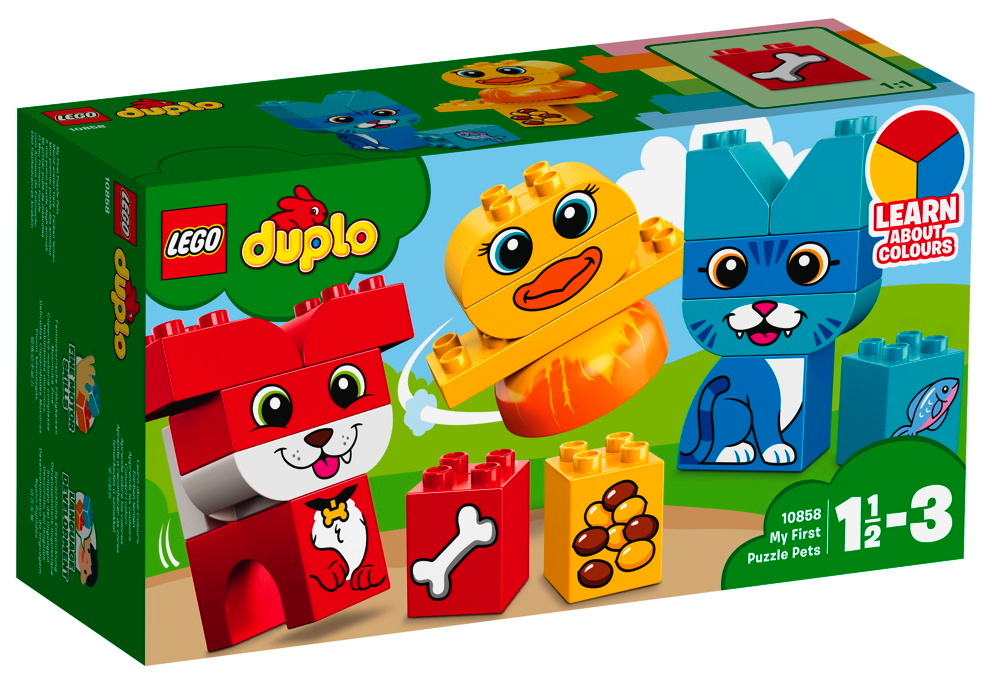 LEGO® DUPLO® Meine ersten Tiere - Farben lernen 18 Teile 10858