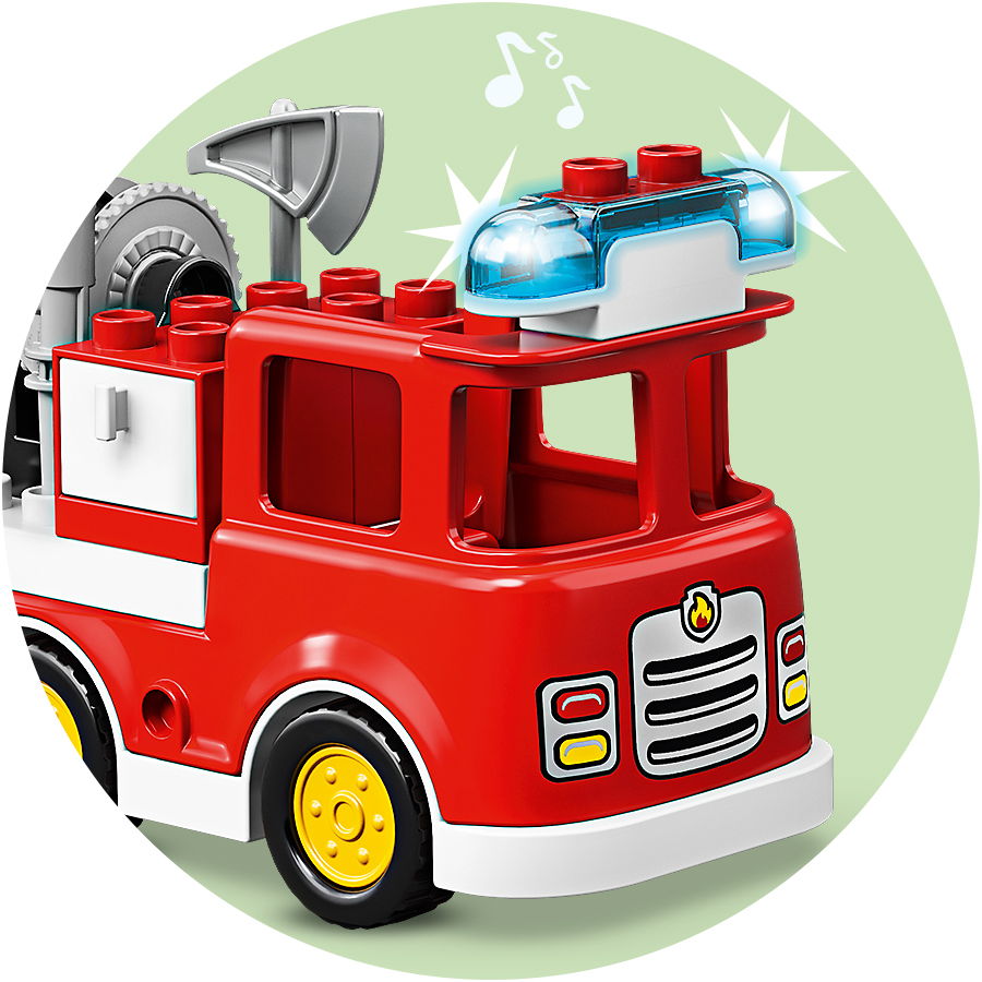 LEGO® DUPLO® Feuerwehr Feuerwehrwache 76 Teile 10903