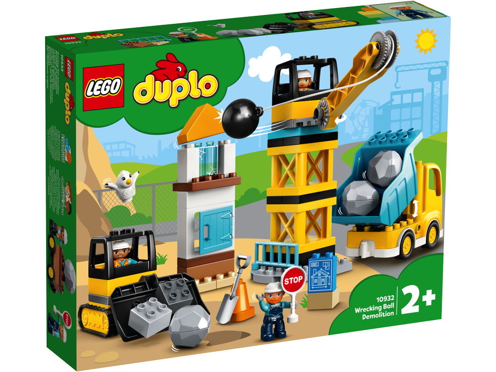 LEGO® DUPLO® Baustelle mit Abrissbirne 56 Teile 10932