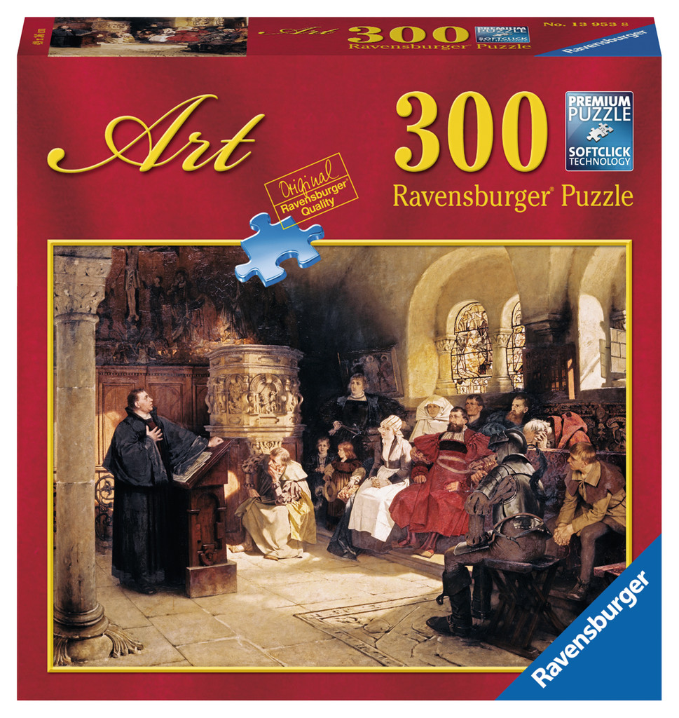 300 Teile Ravensburger Puzzle Art Collection Predigt auf der Wartburg 13953