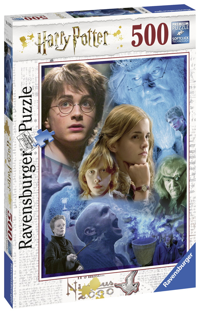 500 Teile Ravensburger Puzzle Harry Potter in Hogwarts 14821