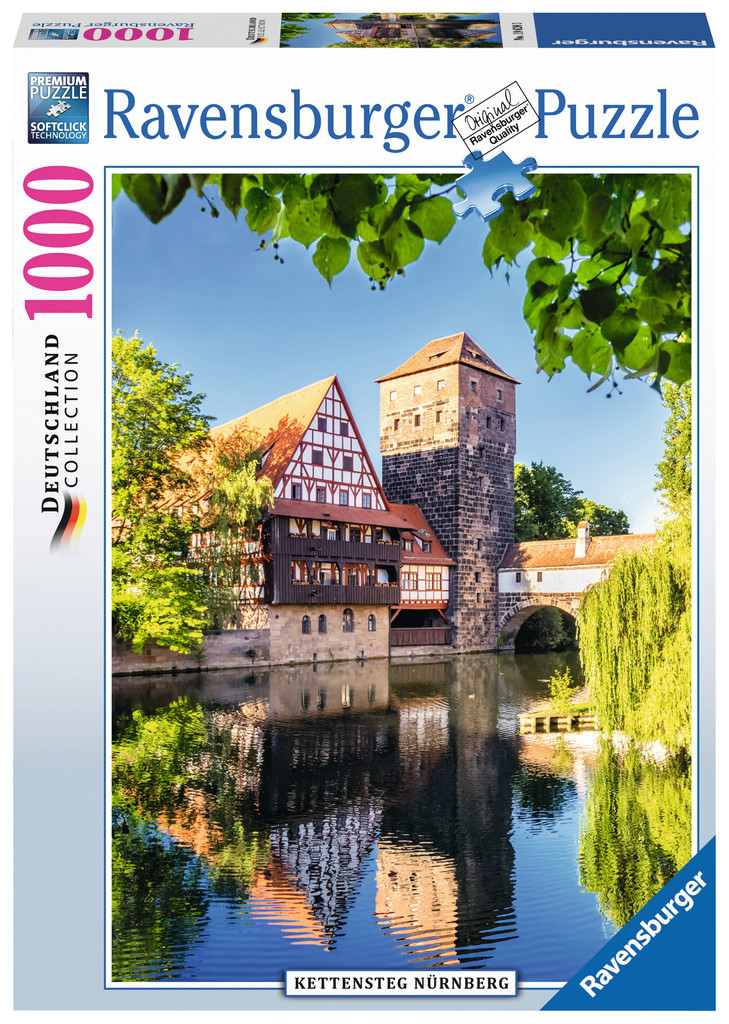 1000 Teile Ravensburger Puzzle Deutschland Collection Henkersteg ...
