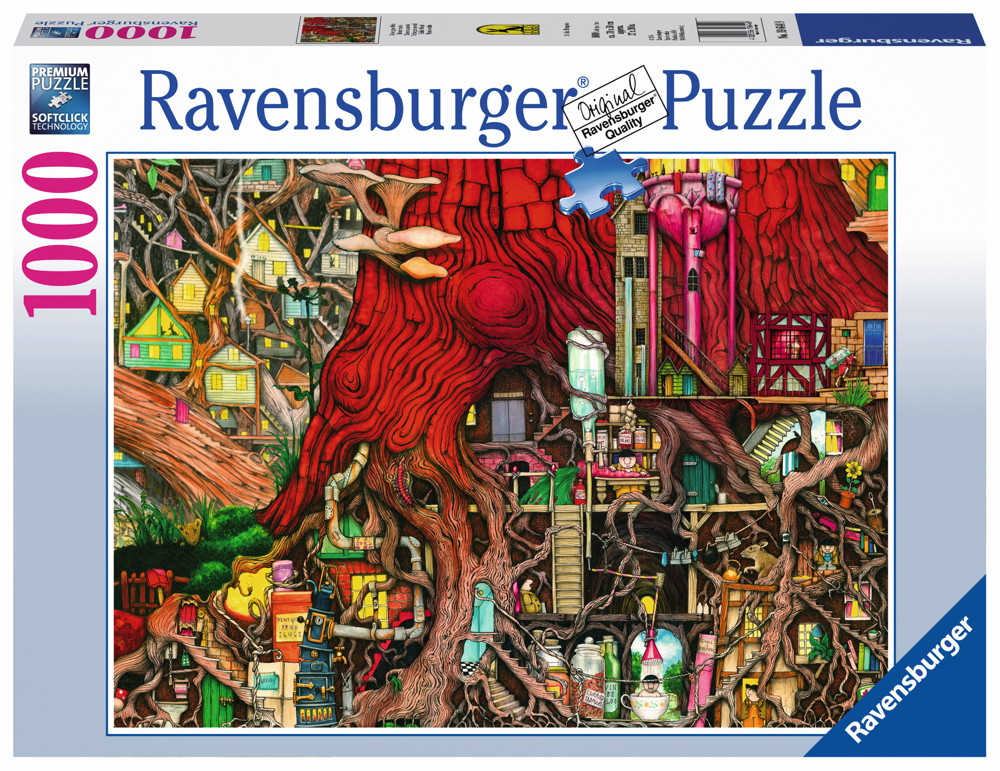 1000 Teile Ravensburger Puzzle Colin Thompson Verborgene Welt 19644