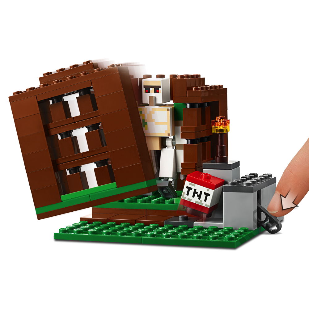 LEGO® Minecraft™ Der Plünderer-Außenposten 303 Teile 21159