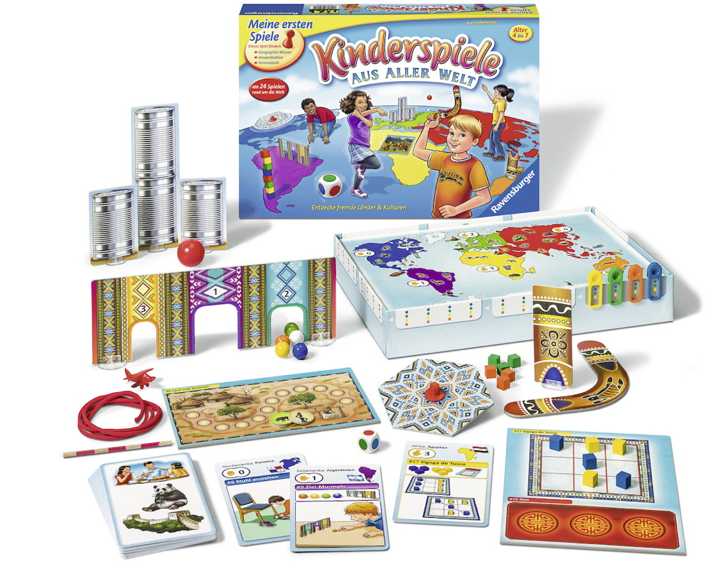 Ravensburger Meine ersten Spiele Spielesammlung Kinderspiele aus aller ...