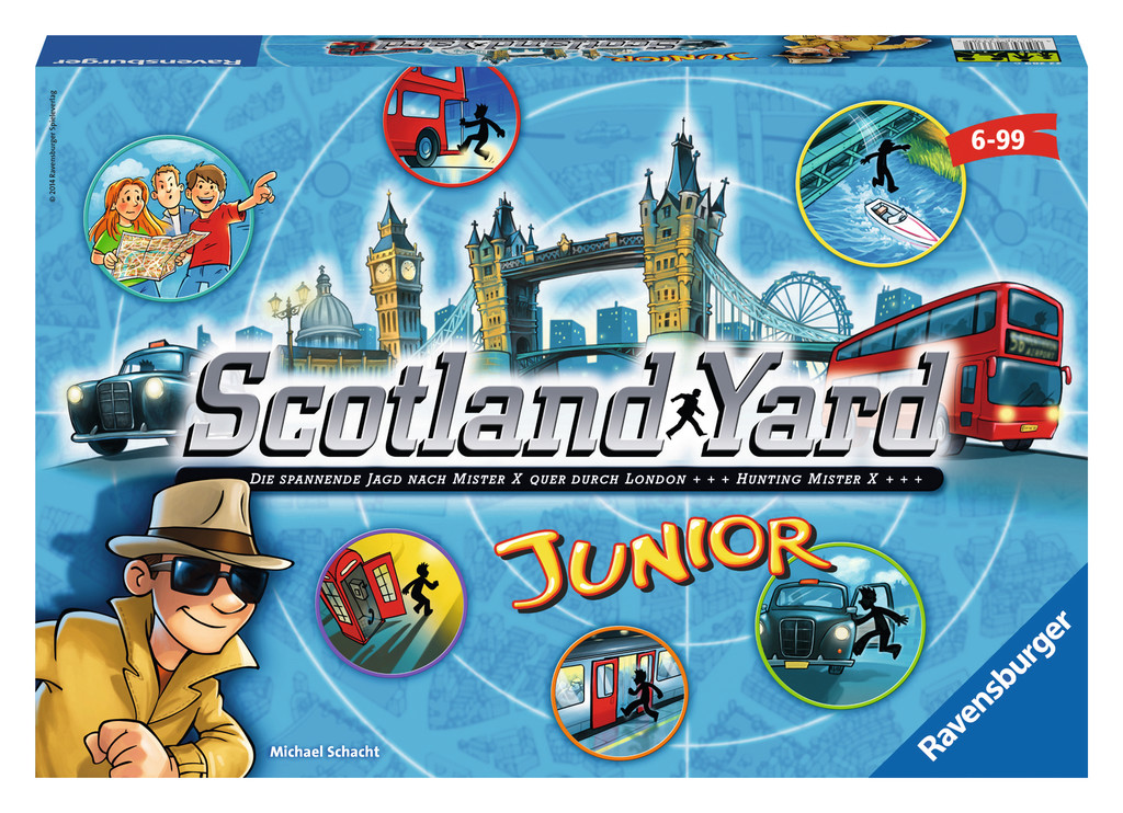 Ravensburger Kinderspiel Detektivspiel Scotland Yard Junior 22289