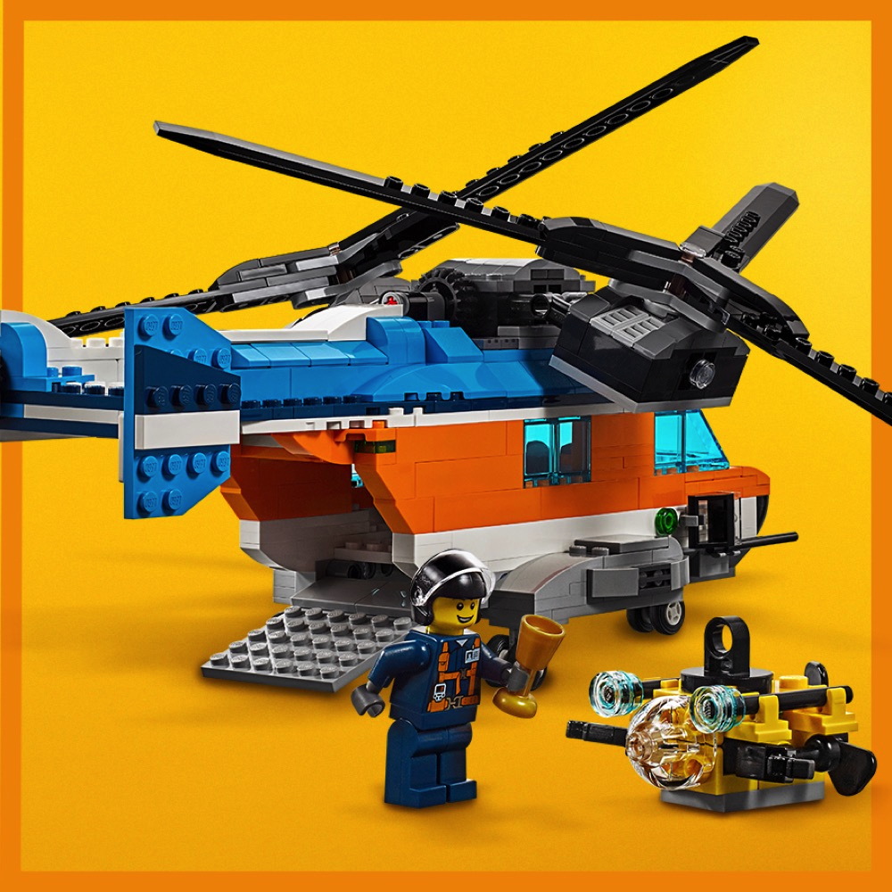 LEGO® Creator Doppelrotor-Hubschrauber 569 Teile 31096