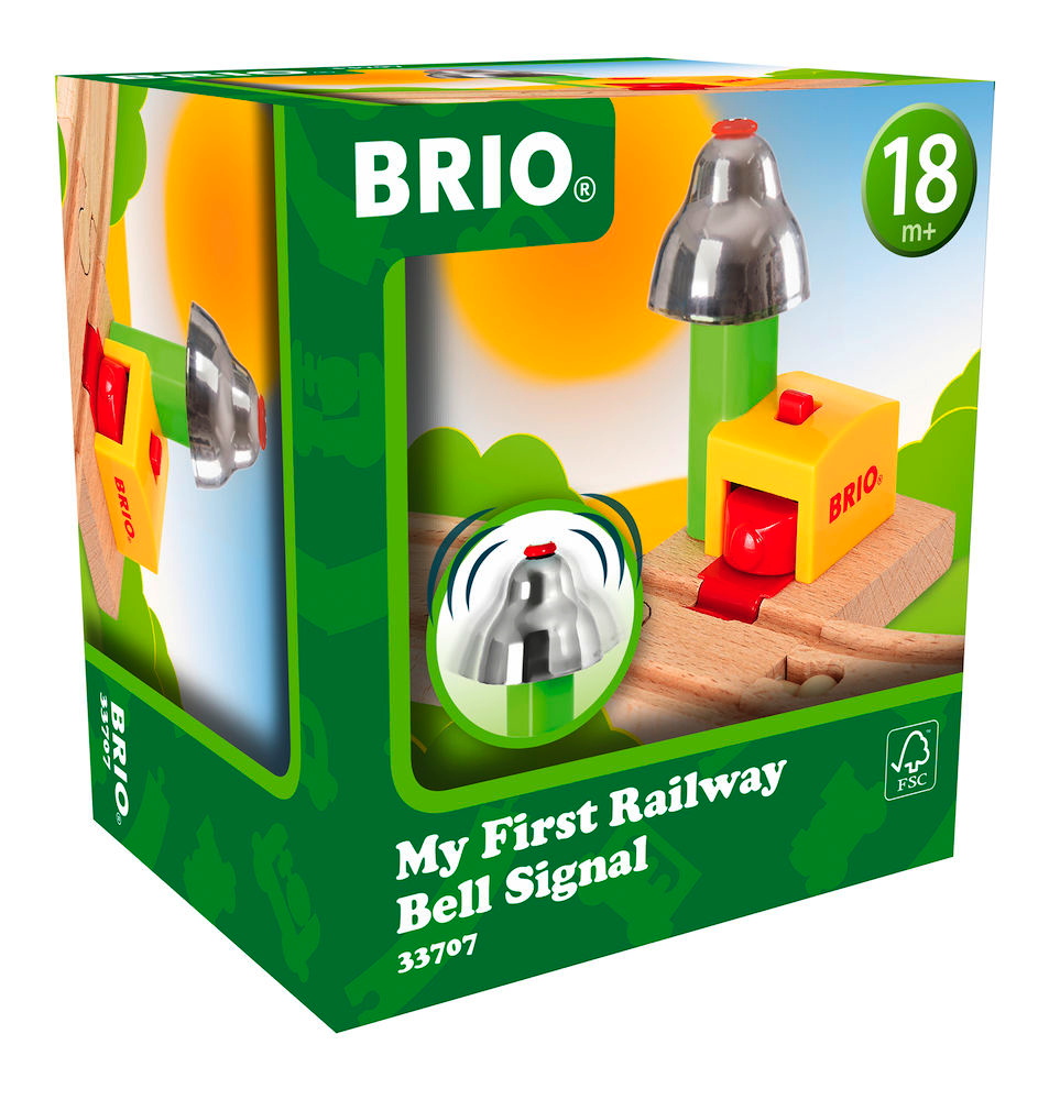 Brio Eisenbahn Meine erste Brio Bahn Zubehör Mein erstes Glockensignal ...