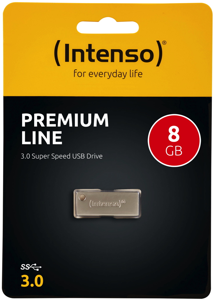 Intenso USB Stick 8GB Speicherstick Premium Line USB 3.0