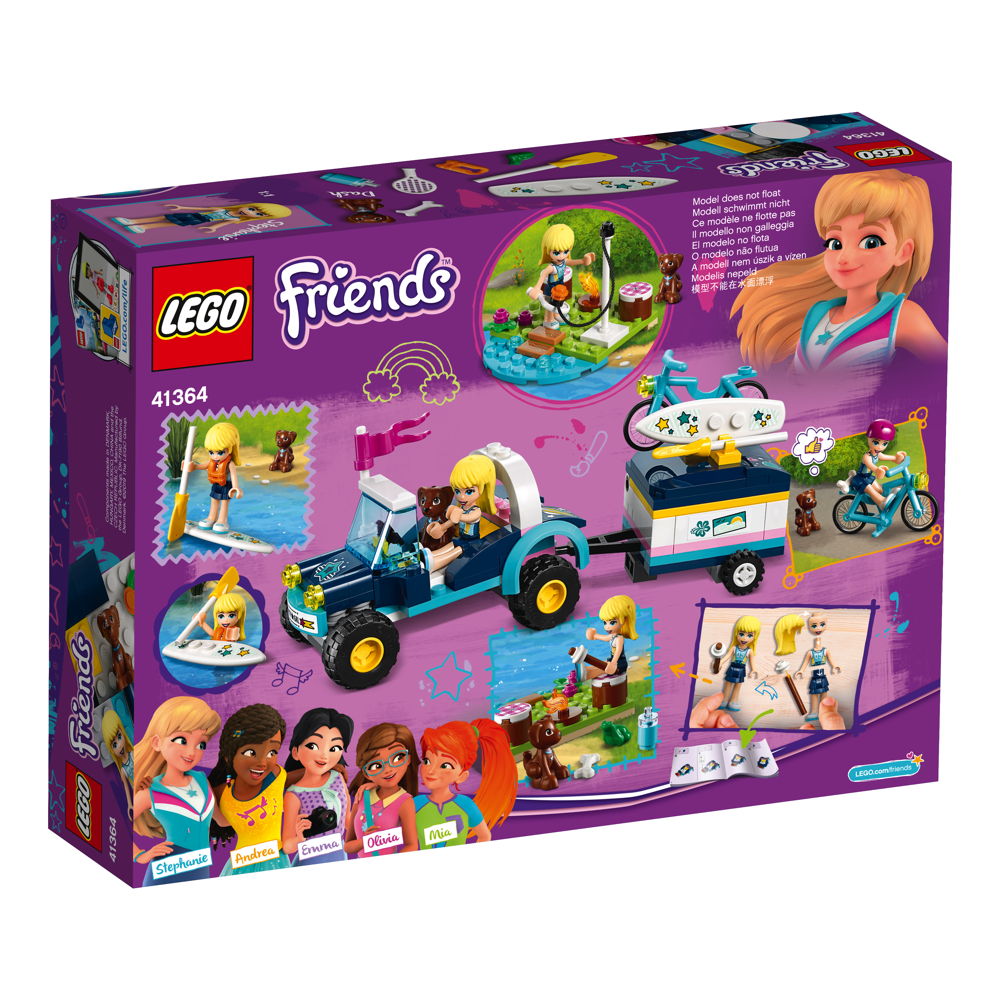 LEGO® Friends Stephanies Cabrio mit Anhänger 166 Teile 41364