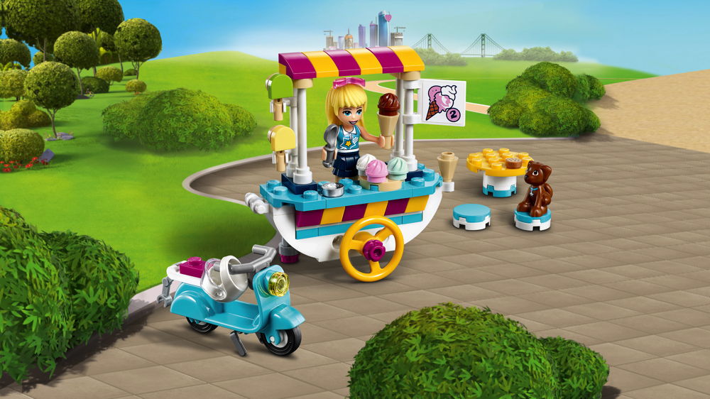 LEGO® Friends Stephanies mobiler Eiswagen 97 Teile 41389