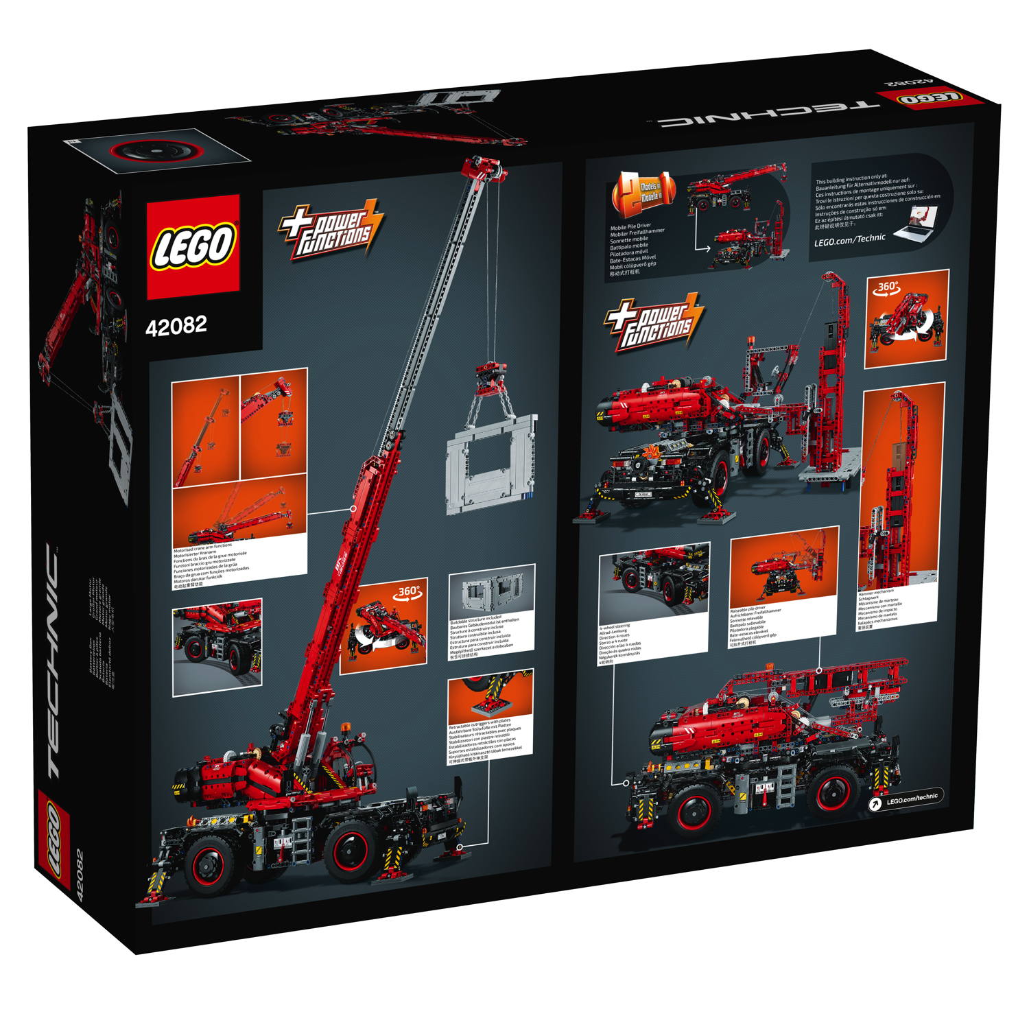 LEGO® Technic Geländegängiger Kranwagen 4057 Teile 42082