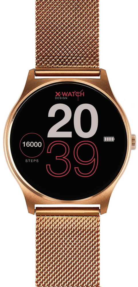 Xlyne Pro Smartwatch X-Watch Joli XW Pro Android IOS rose gold