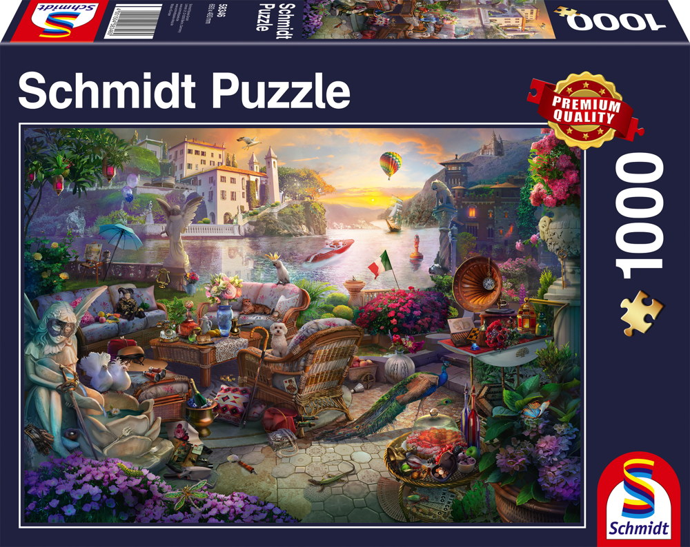 1000 Teile Schmidt Spiele Puzzle Italienische Terrasse 58346