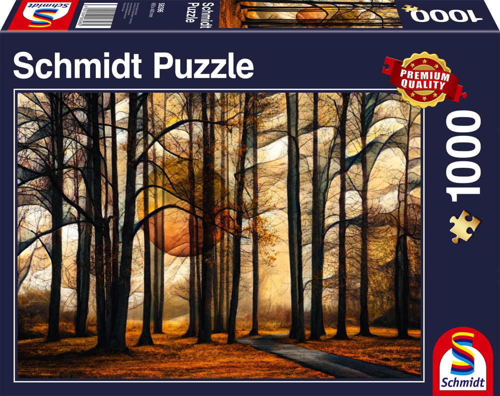 1000 Teile Schmidt Spiele Puzzle Magischer Wald 58396