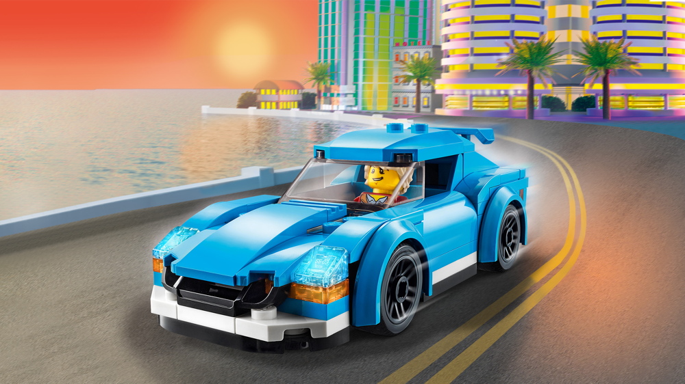 LEGO® City Sportwagen 89 Teile 60285