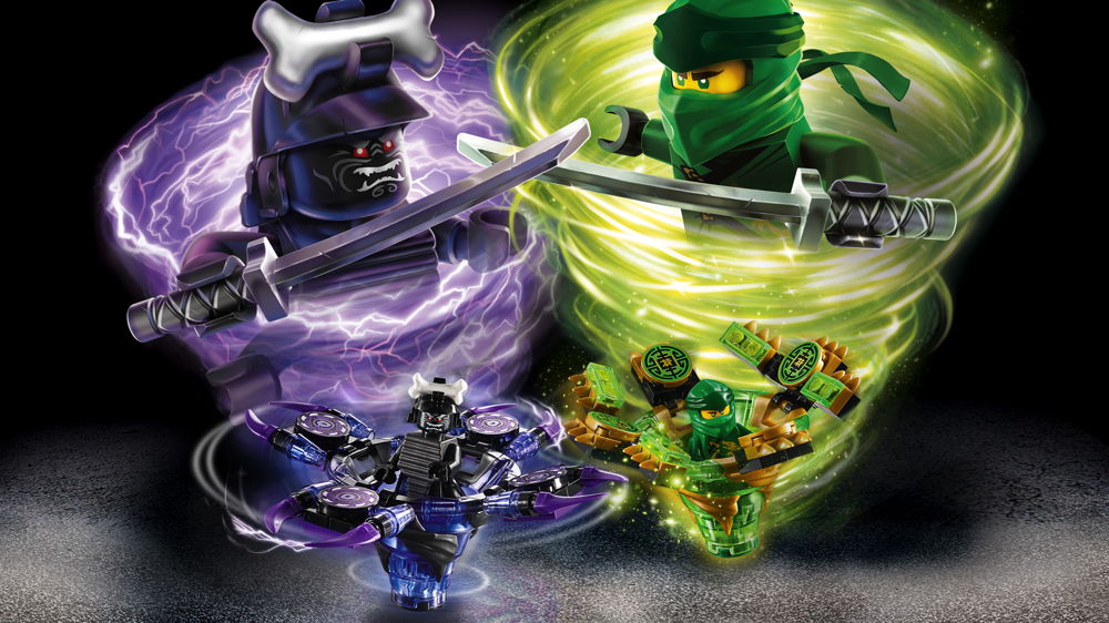LEGO® NINJAGO Action Toy Spinjitzu Lloyd vs. Garmadon 208 Teile 70664