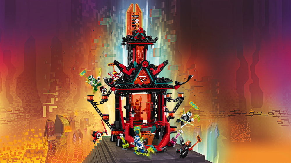 LEGO® NINJAGO Tempel des Unsinns 810 Teile 71712