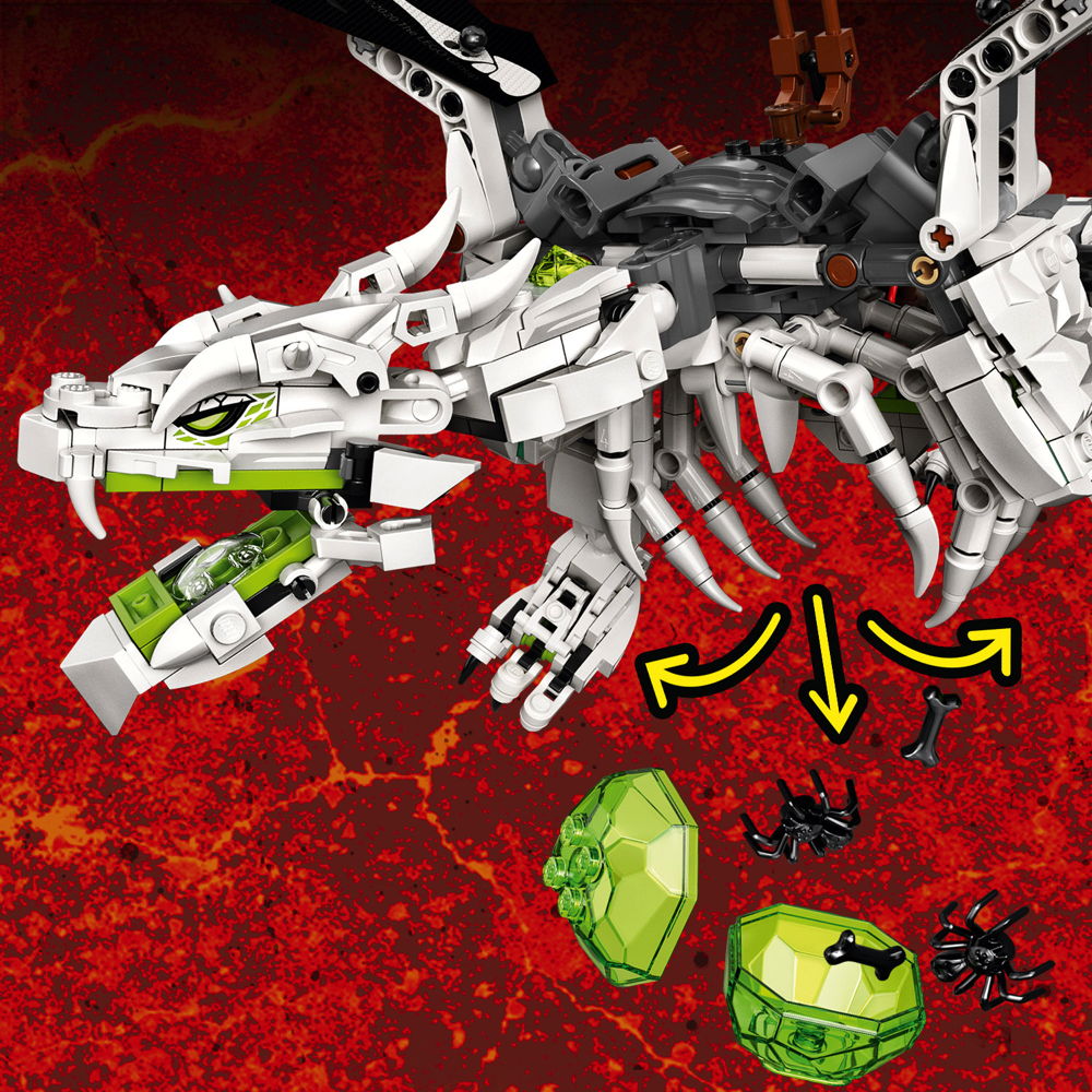 LEGO® NINJAGO Drache des Totenkopfmagiers 1016 Teile 71721