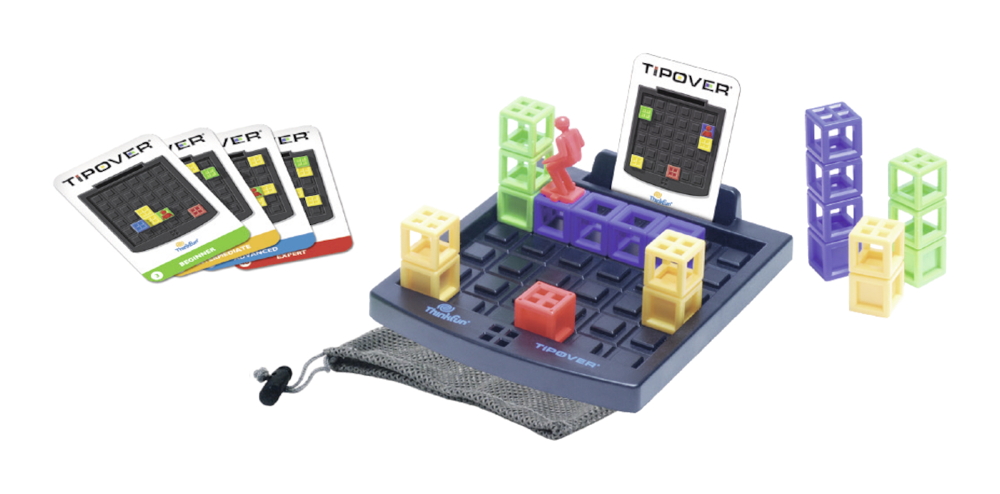 Thinkfun Familienspiel Logikspiel Tipover 76319