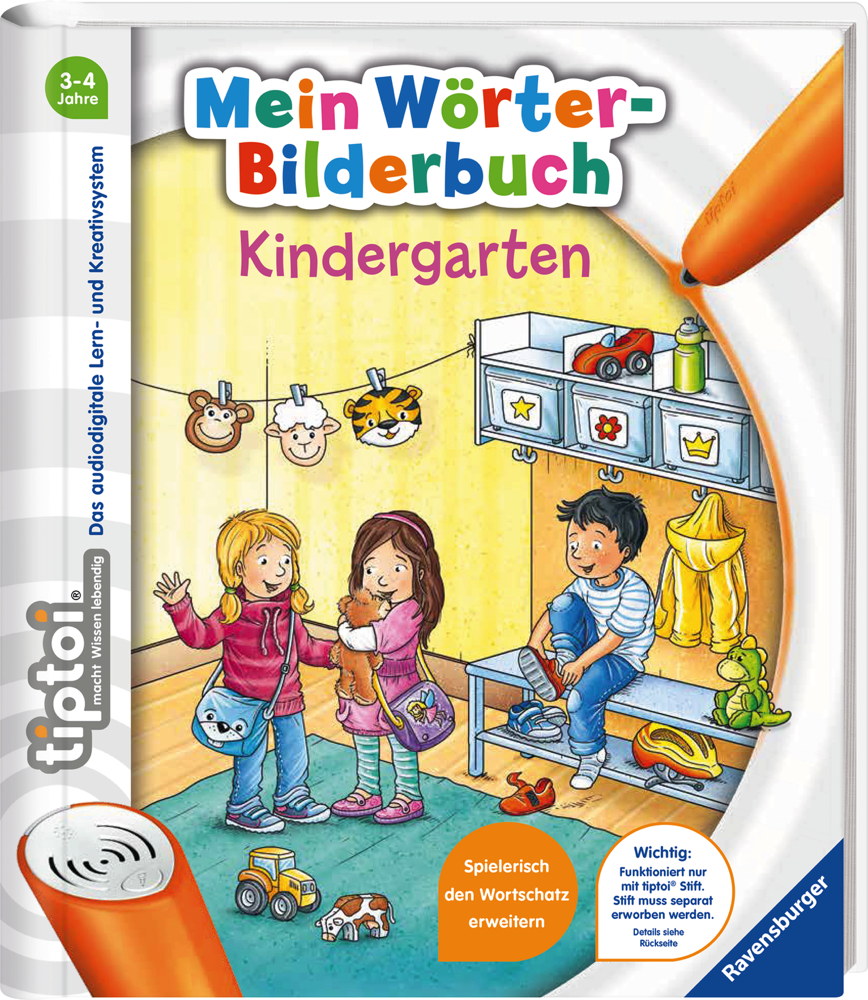 Ravensburger tiptoi Buch Mein Wörter Bilderbuch Kindergarten 55477