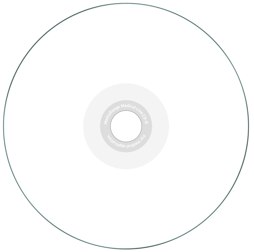 50 Mediarange Rohlinge CD-R full printable Medical Line 80Min 700MB 52x ...