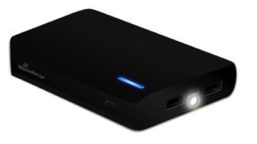 Mediarange Powerbank mobile Ladestation 8800 mAh Ladegerät 2x USB OUT ...