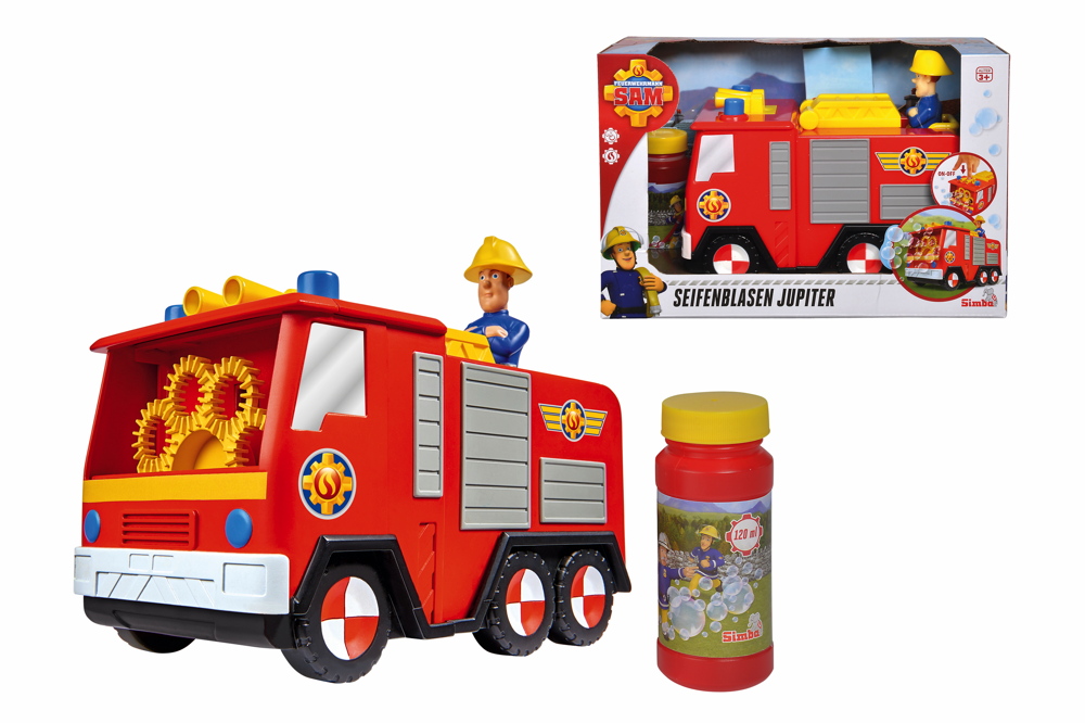 Simba Outdoor Spielzeug Seifenblasen Jupiter Fireman Sam 109252294