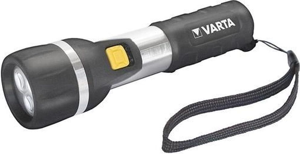 Varta Taschenlampe LED Day Light F20 inkl. 2x AA Batterien 16610
