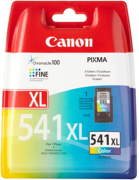 Canon Druckerpatrone Tinte CL-541 XL tri-color, dreifarbig