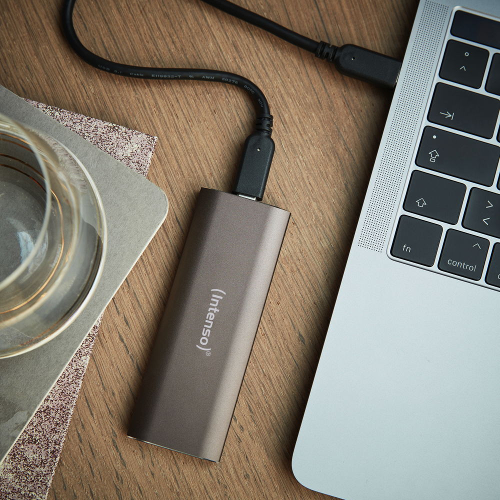 Intenso SSD externe Festplatte Professional 1,8 Zoll 1TB Typ C USB 3.1 ...